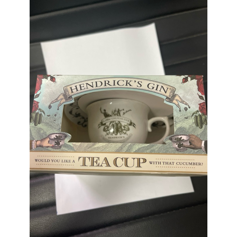 Hendrick’s Gin Tea Cup Set | Shopee Malaysia