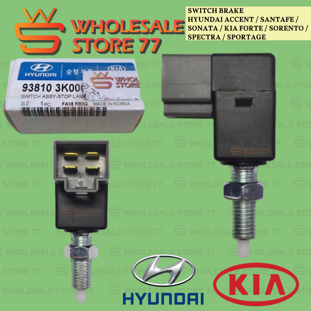 ORIGINAL | HYUNDAI ACCENT/SANTAFE/SONATA/KIA FORTE/SORENTO/SPECTRA/SPORTAGE BRAKE SWITCH STOP ...