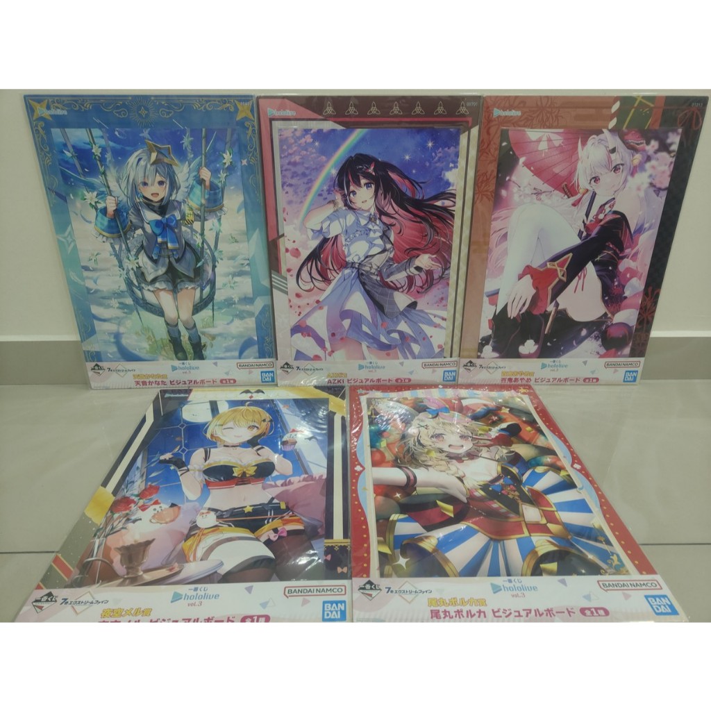 Hololive Visual board Vol 3, Kanata, Azki, Mel, Ayame, Polka, Aki ...