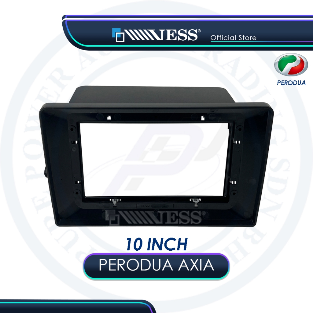 VESS PERODUA AXIA 2023-2024 OEM Android Casing 10 Inch Black Colour ...