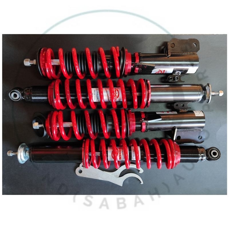 PERODUA AXIA BEZZA ADJUSTABLE ABSORBER FRONT & REAR (BODY SHIFT ...