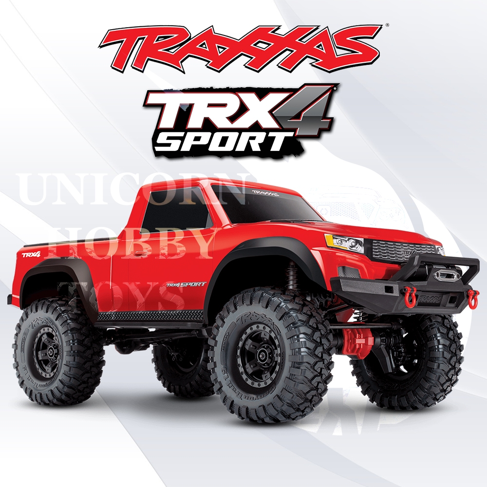 TRAXXAS TRX4 SPORT 4WD TRX-4 TRAIL CRAWLER TRUCK TQ 2.4GHZ RADIO SYSTEM ...