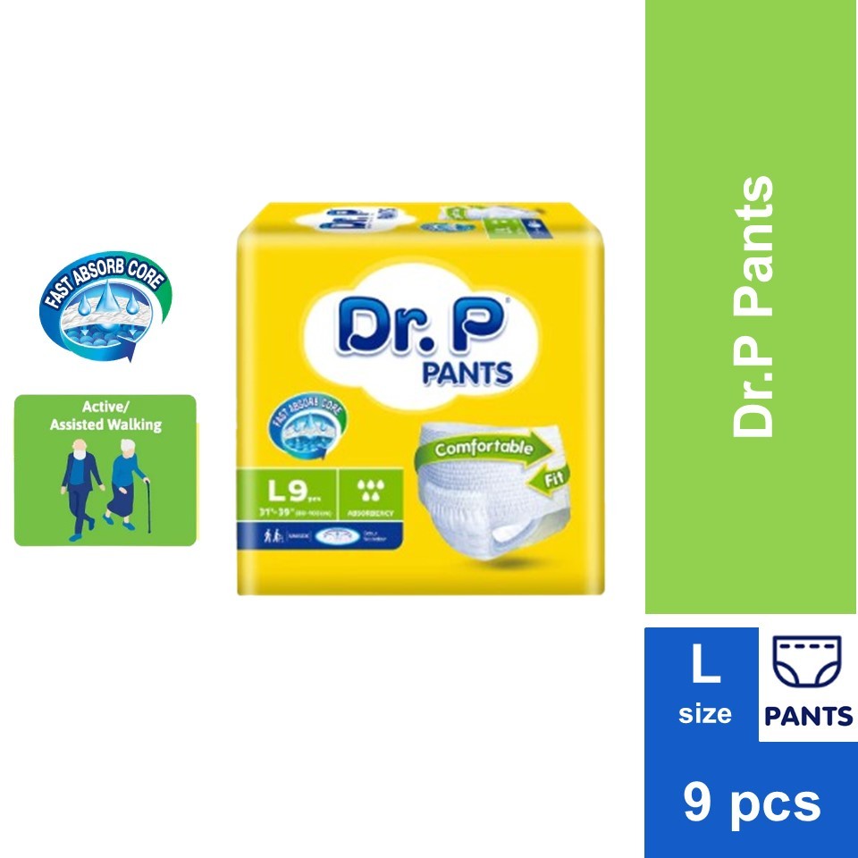 Dr.P Pants Adult Diaper L8 (1 Pack) | Shopee Malaysia