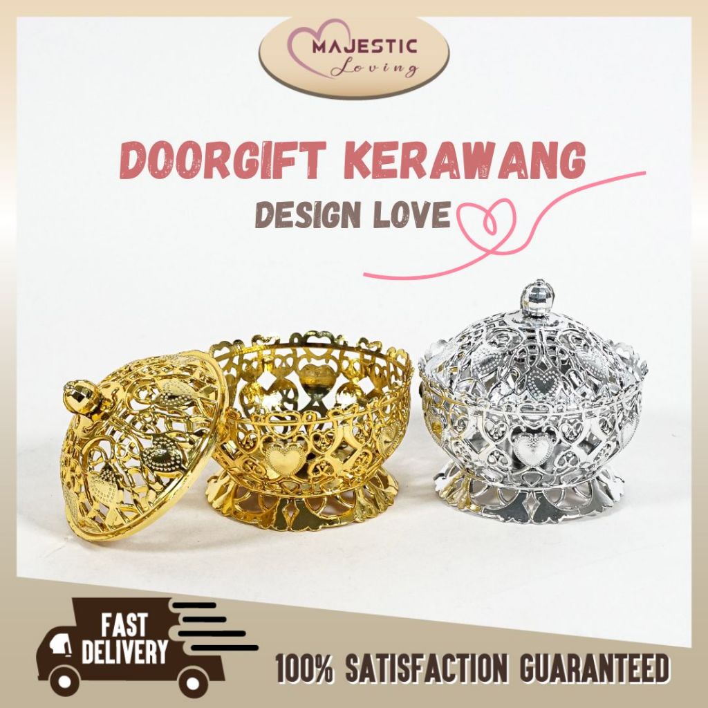 7*7CM Bekas Kerawang / Bekas Bunga Rampai / Decorative Souvenir Gift ...