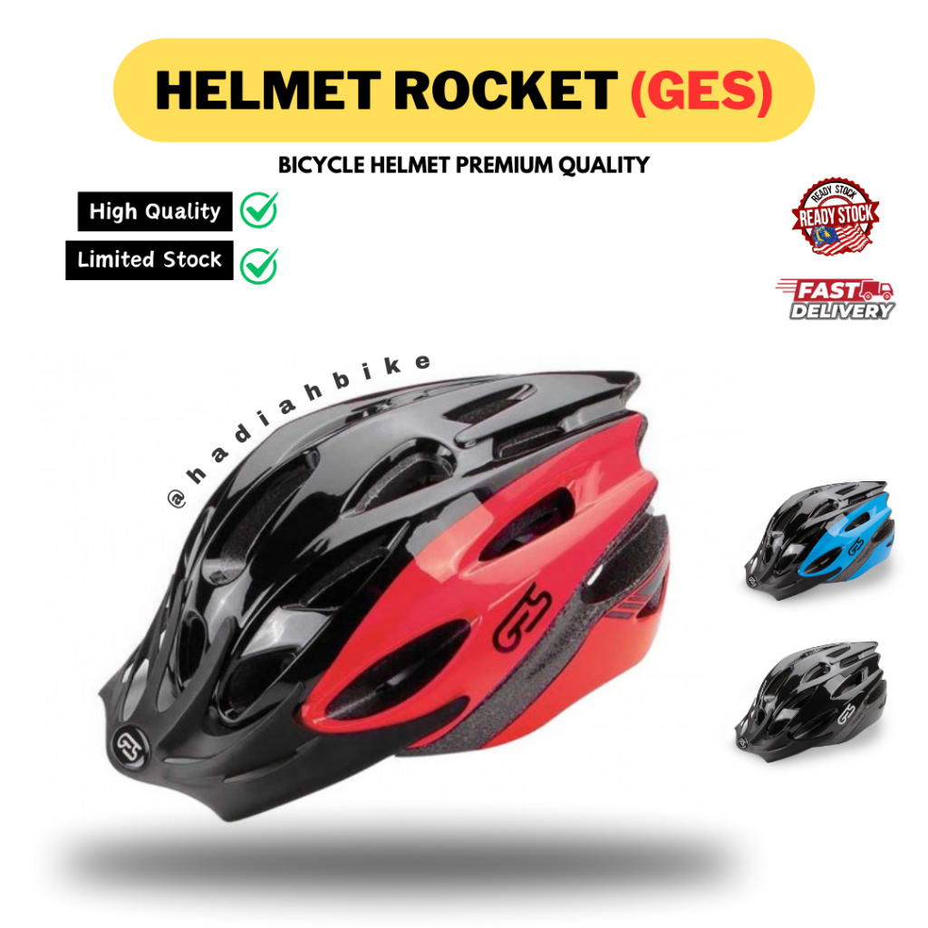 Branded Brand HELMET ROCKET GES for Bicycle Rider PREMIUM QUALITY ...