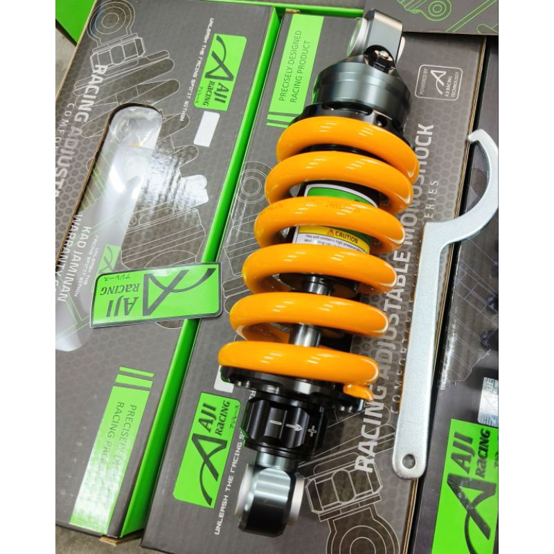 AJI RACING Monoshock Adjustable LC135 RS150 Y15ZR RSX Y16ZR VF3I 200MM 205MM 225MM 230MM ...