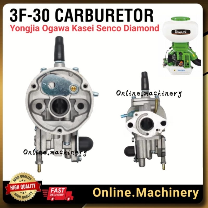 Carburetor Kasei 3f-30 Robin 3wf-28 Mesin Sembur Padi Mist Duster Yongjia Ogawa Senco Diamond ...