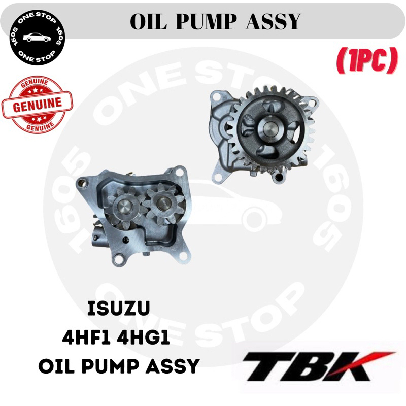 ISUZU HICOM 4HF1 4.3 4HG1 4.6 JAPAN TBK OIL PUMP ASSY (1PC) | Shopee ...