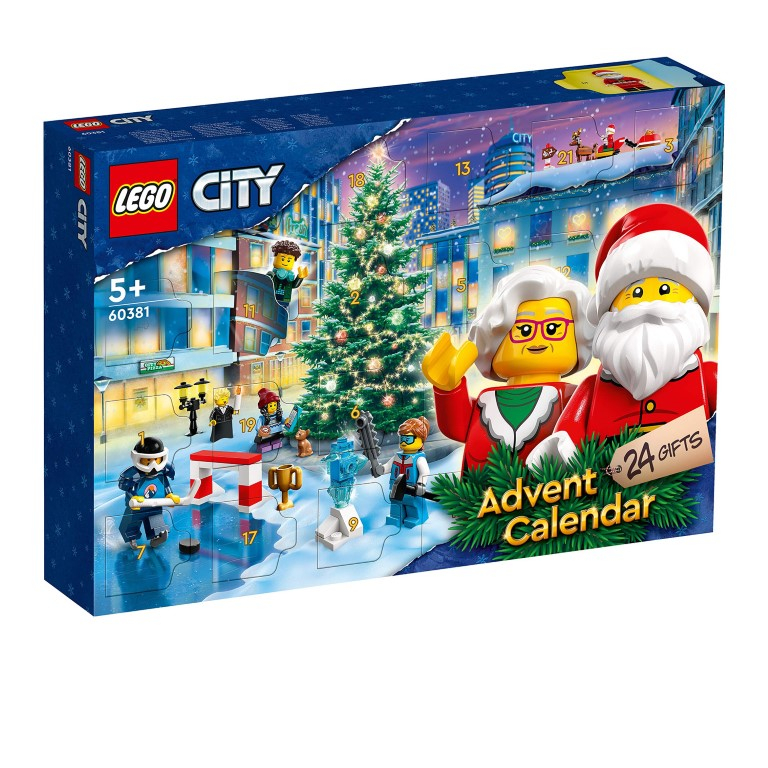 LEGO 60381 City Advent Calendar 2023 Building Toy Set (258 Pieces ...