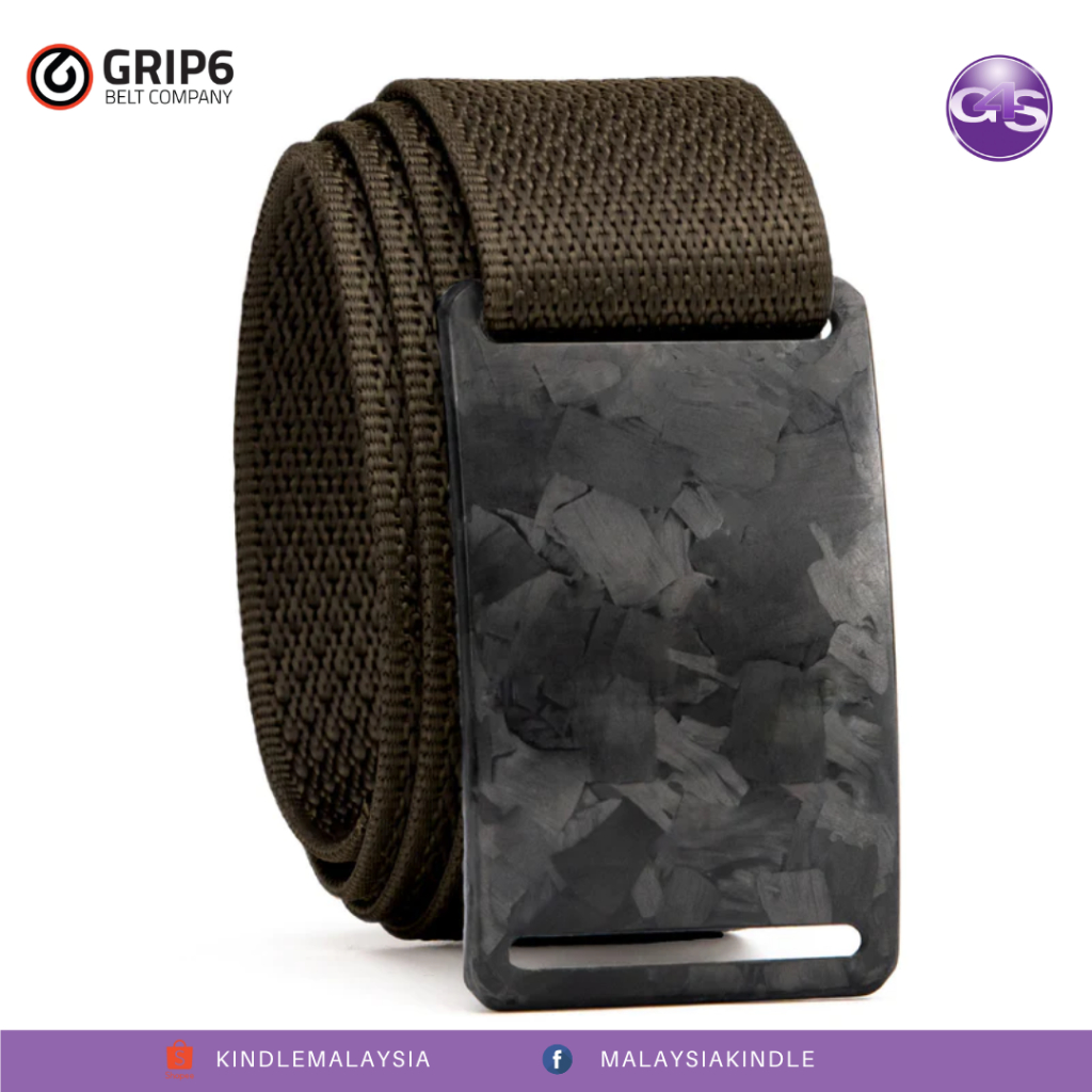 Grip6 Men's Forged Carbon Fiber Belt | Shopee Malaysia
