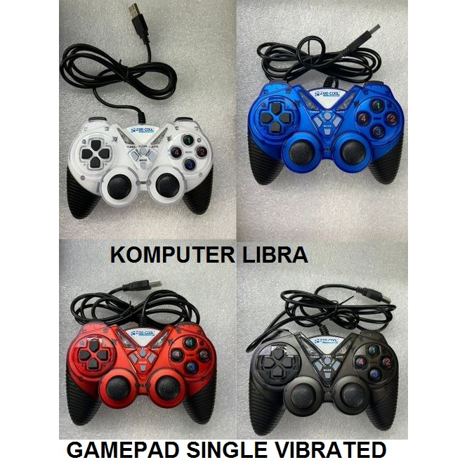 VIBRATED SINGLE GAMEPAD ZEE-COOL WIRED USB FOR PC/NOTEBOOK | Shopee ...