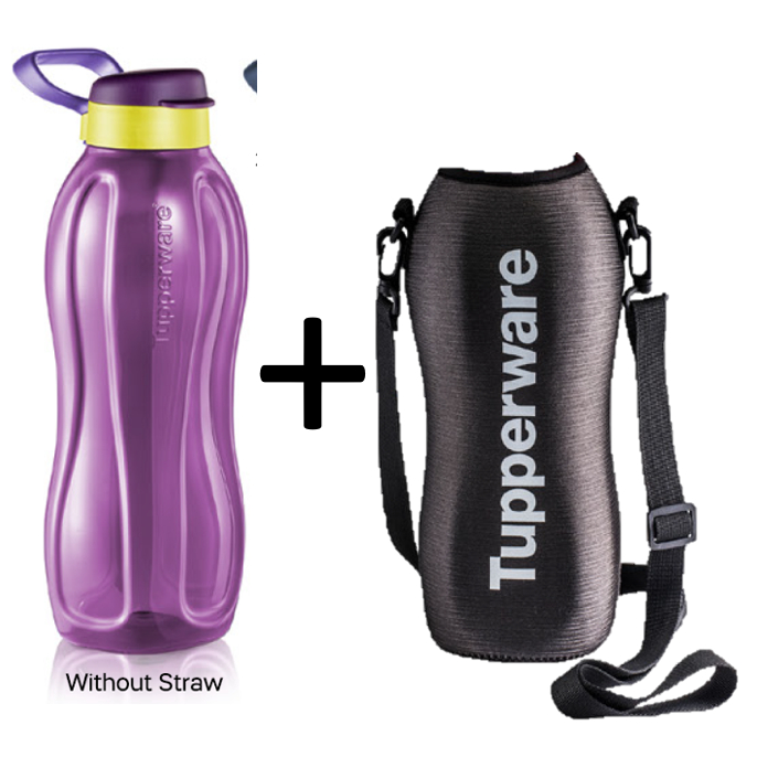 Tupperware New Eco Bottle 1.5L With Handle / Straw / Pouch [NEW RELEASE ...