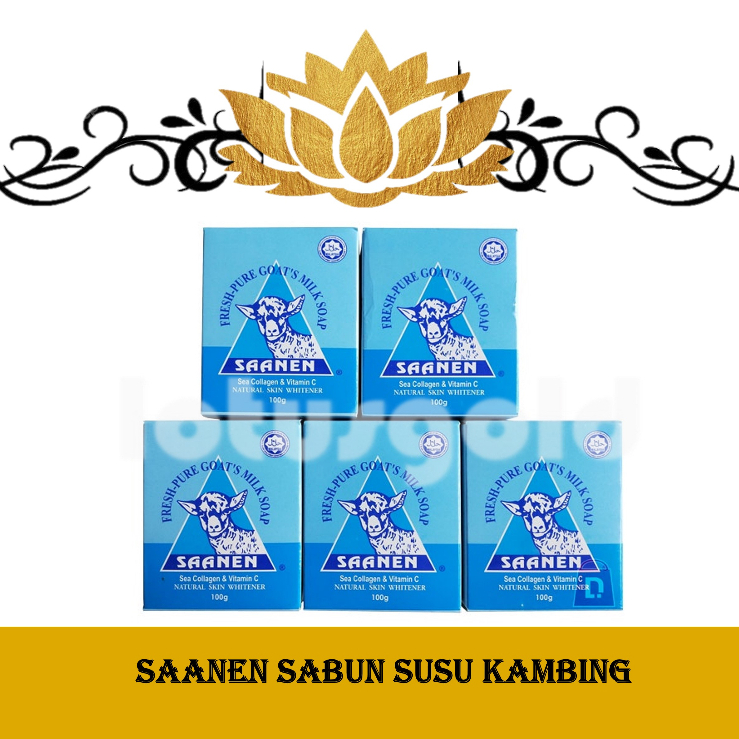 SAANEN SABUN SUSU KAMBING 100GM | Shopee Malaysia