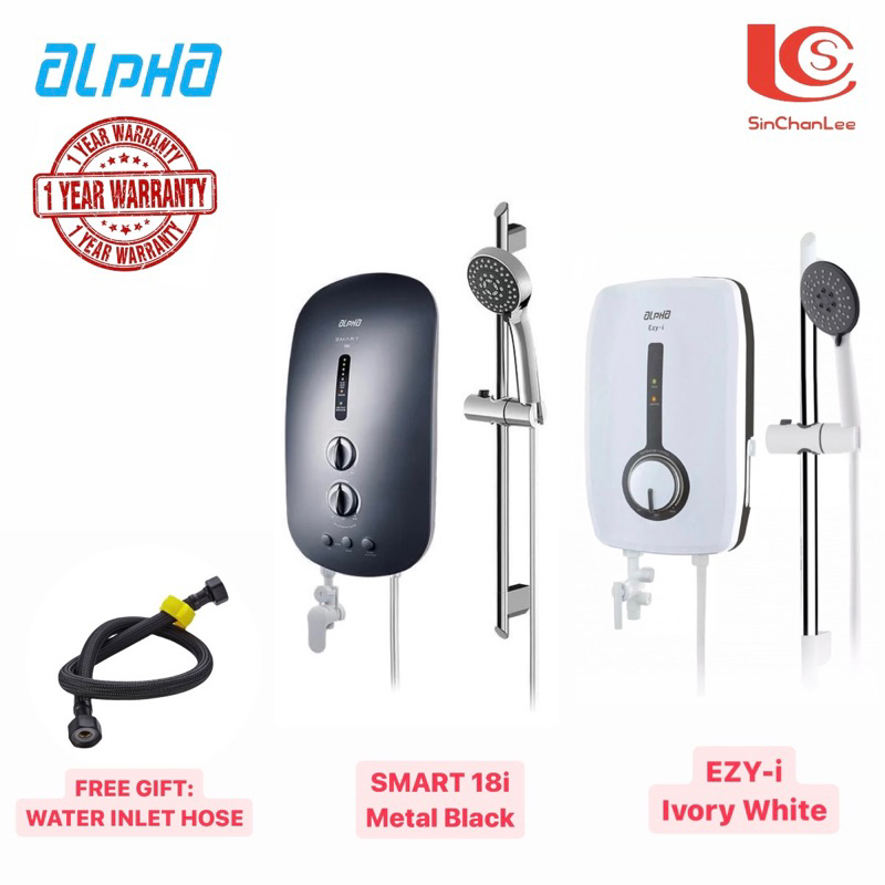[FREE GIFT] ALPHA INSTANT WATER HEATER WITH DC PUMP (NORMAL SHOWER ...
