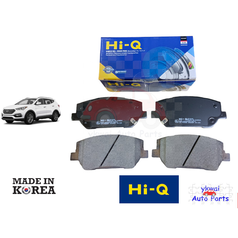 Hyundai Santa Fe TM (2019) Brake Pad (Hi-Q) - 58101-S1A00/58302-S1A30 ...