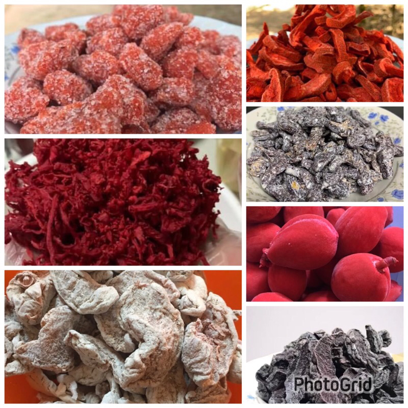 Asam kering Pelbagai Jenis/Preserved Fruit 100g | Shopee Malaysia