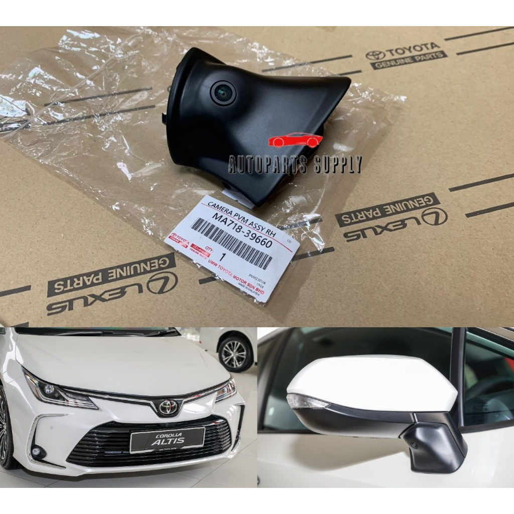 ORIGINAL TOYOTA ALTIS 2019 - 2023 ZRE211 SIDE DOOR MIRROR CAMERA RH LH ...