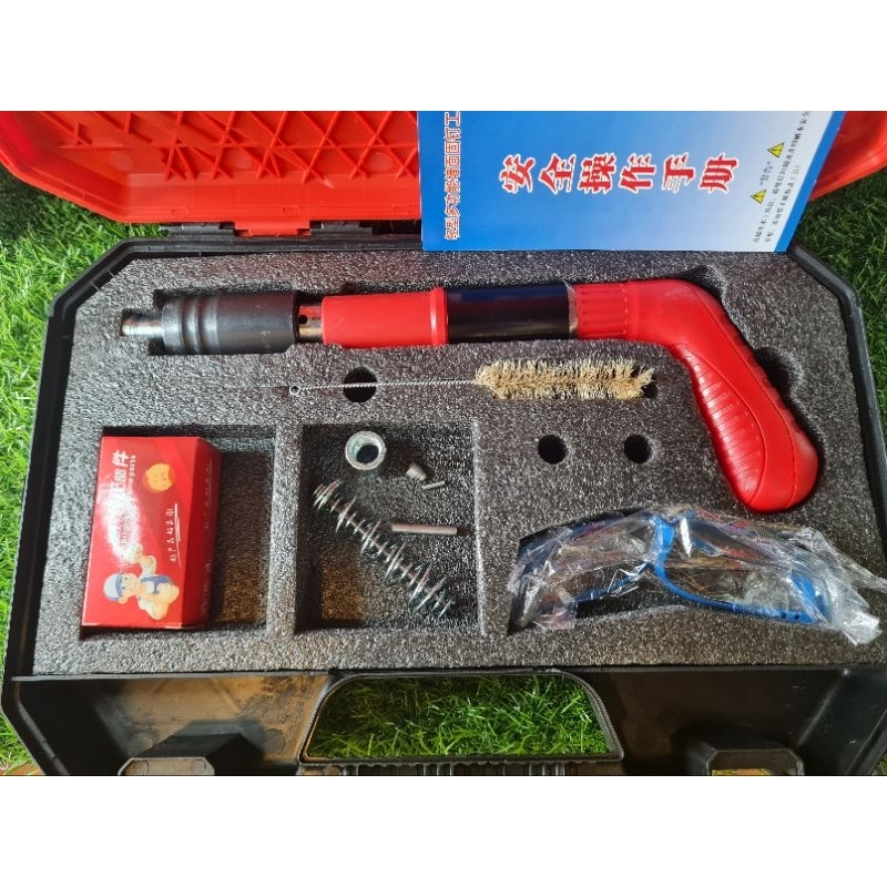 7.3mm Mini Nailer Shooter Gun Manual Steel Rivet Tufting Siling Konkrit ...