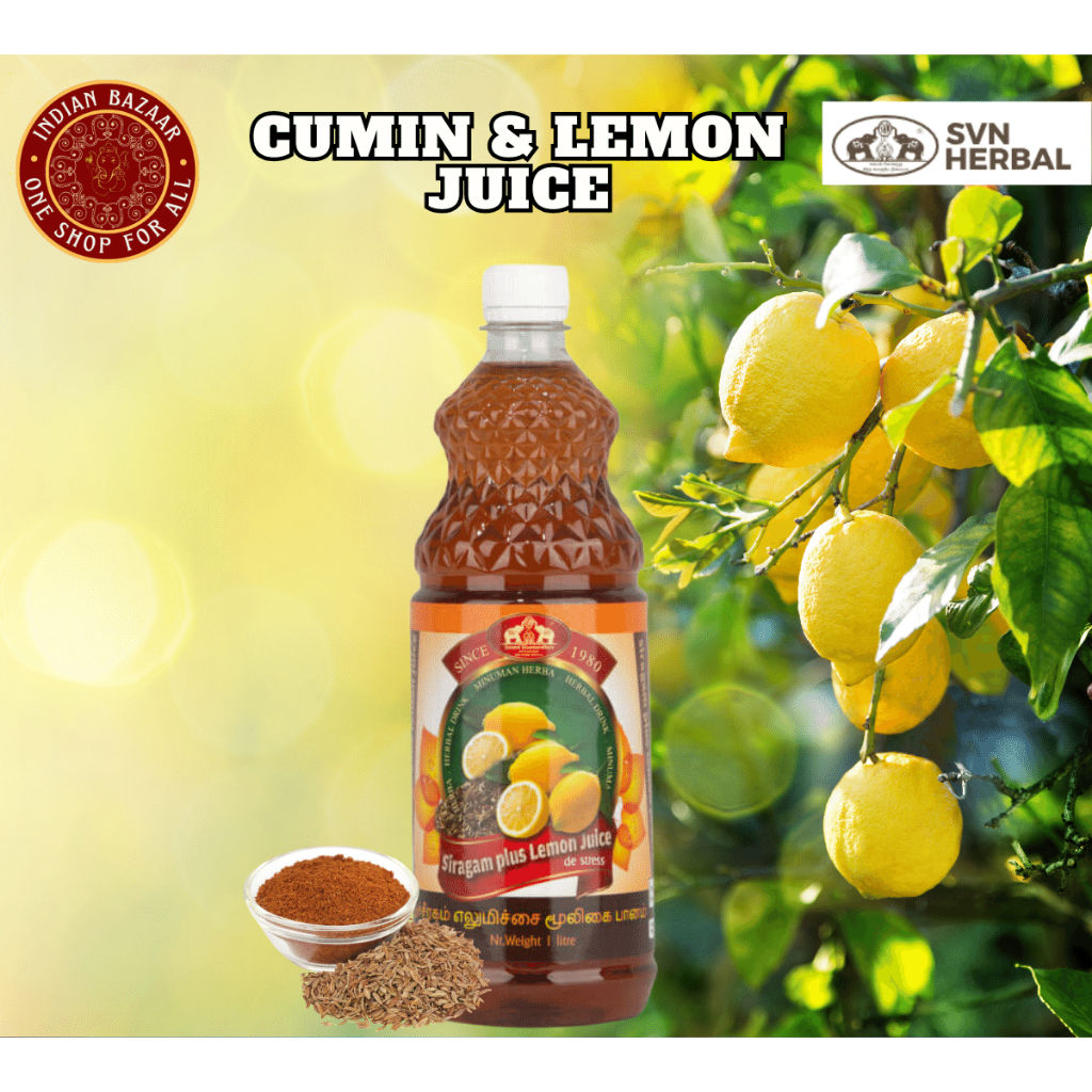 Swami Sivanandha/SVN Herbals Juice 1 LTR - Cumin & Lemon,Hibiscus,Kollu ...
