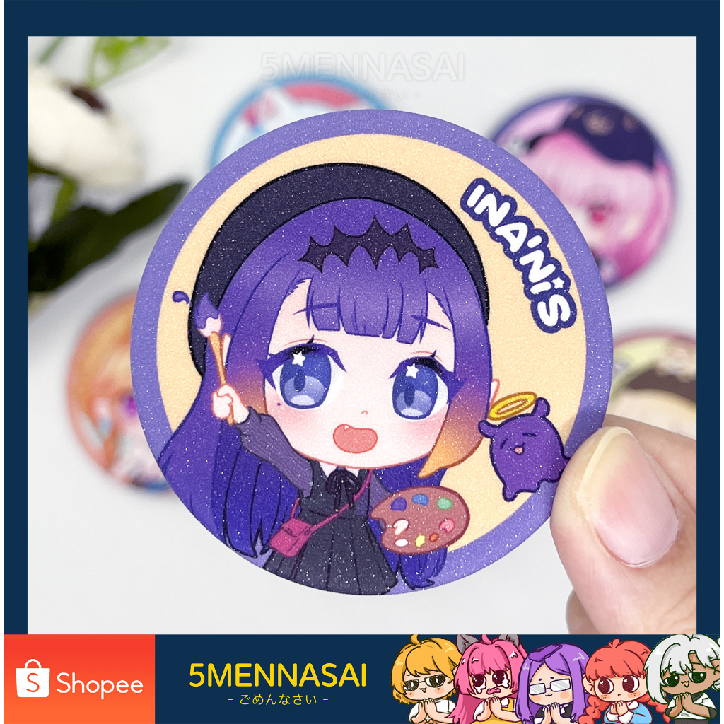 Vtuber HOLOMYTH Badges + Stickers Set [Hololive EN] | Shopee Malaysia