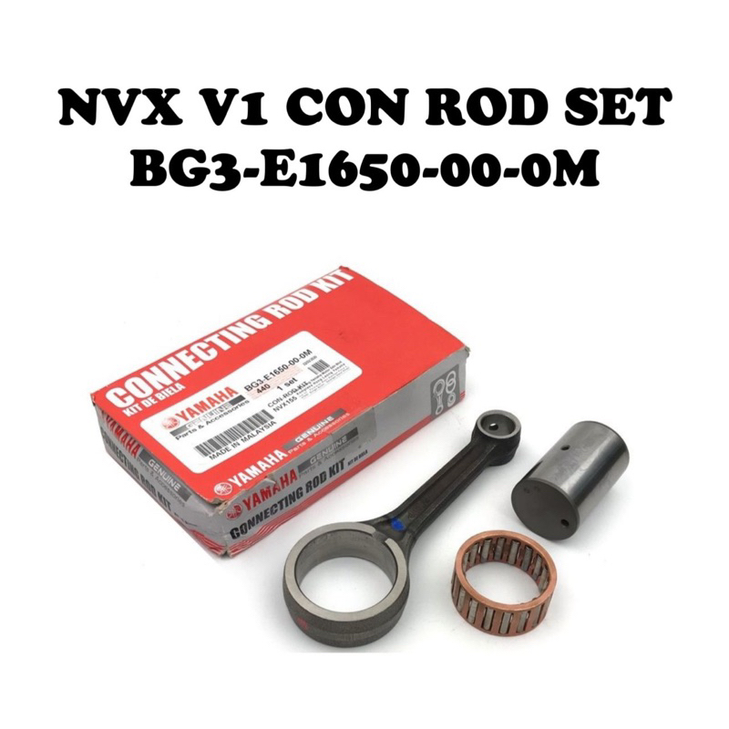 Yamaha NVX V1 Original Connecting Rod Set 100% Original (BG3-E1650-00 ...
