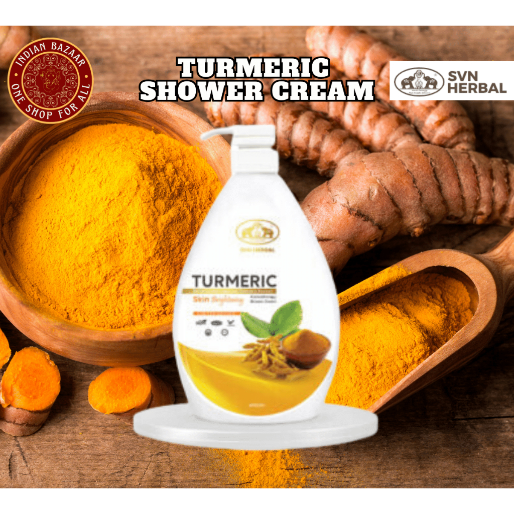 SVN HERBALS SHOWER CREAM 900 ml - Turmeric,Neem,Papaya,Lavender Goat ...