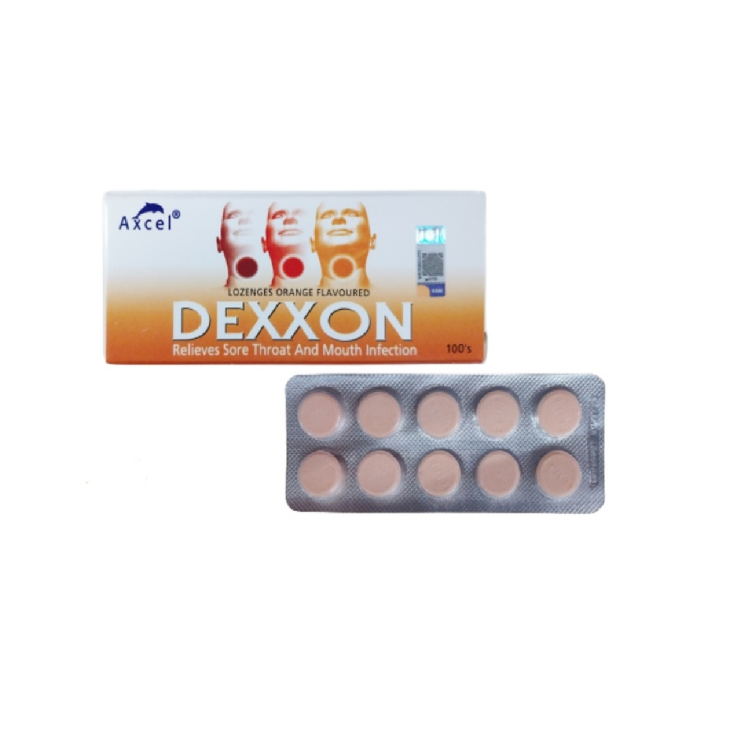Dexxon Lozenges (Gula gula hisap melegakan sakit mulut dan kerongkong ...