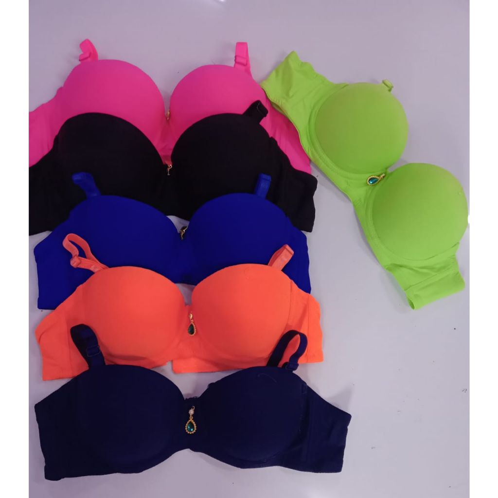 🇲🇾ReadyStock Women bra B cup wired bra 8291 (32B-38B)Ladies bra with ...