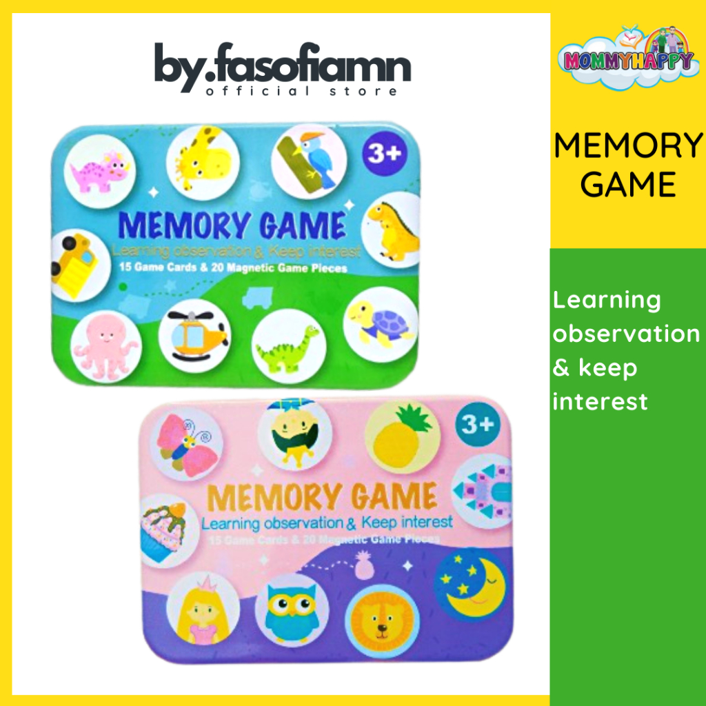 Memory Game - Memory Skills Training Guessing Matching Pairing Picture ...