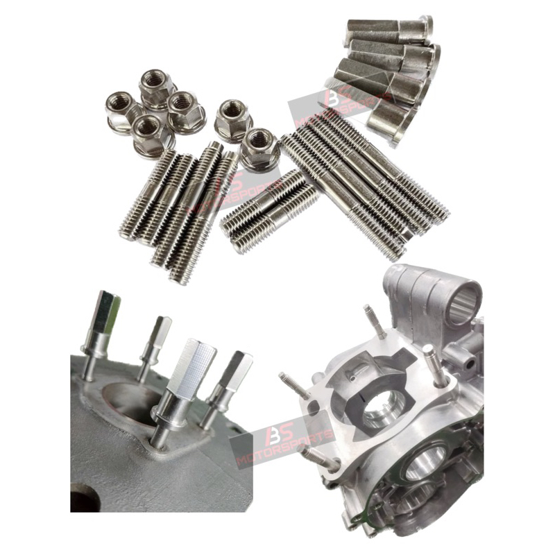 RXZ Y125 ZX150 KRR150 RR150 BLOCK TIANG EXHAUT TIANG HEAD SCREW BLOCK ...