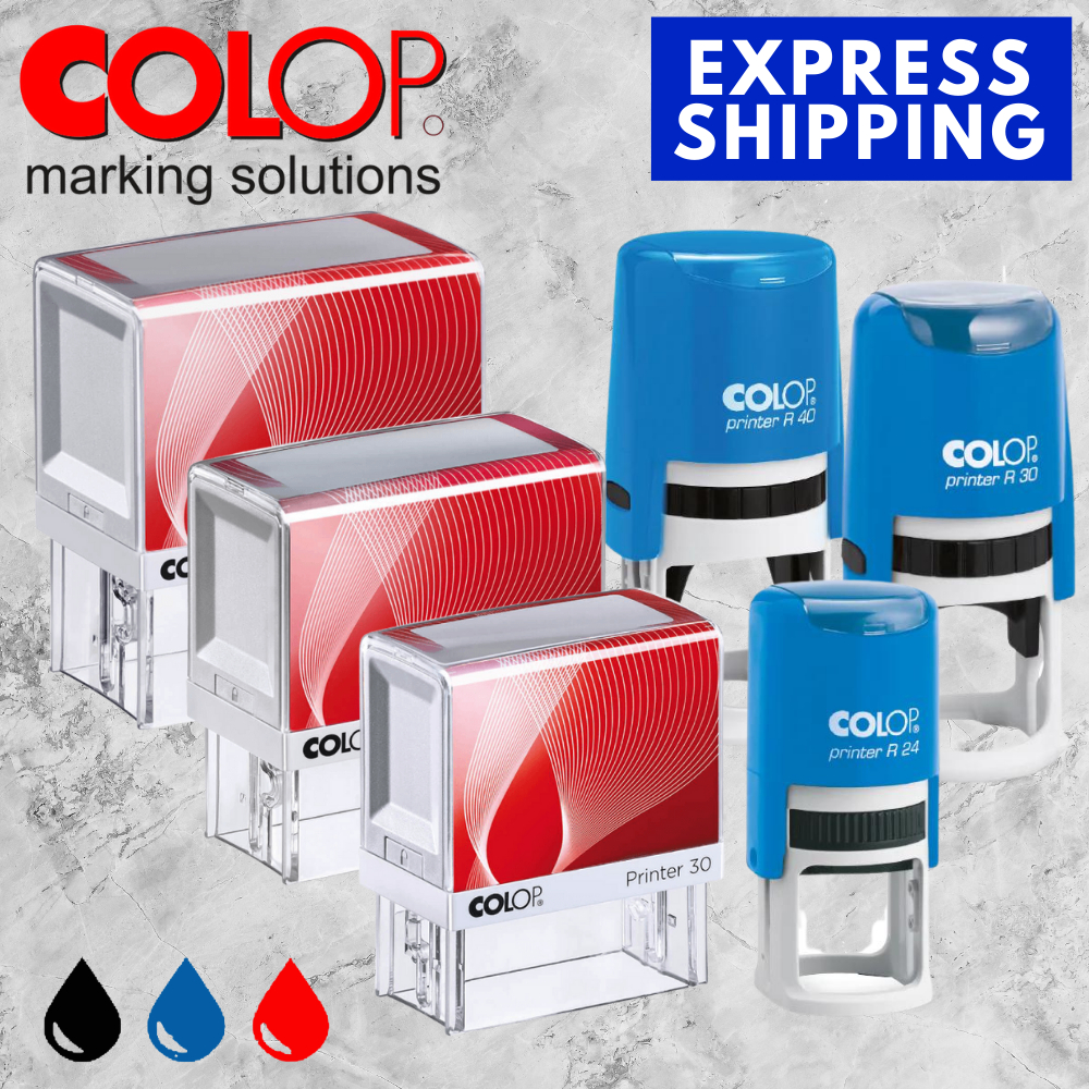 RUBBER STAMP COLOP (SELF-INK) | Shopee Malaysia