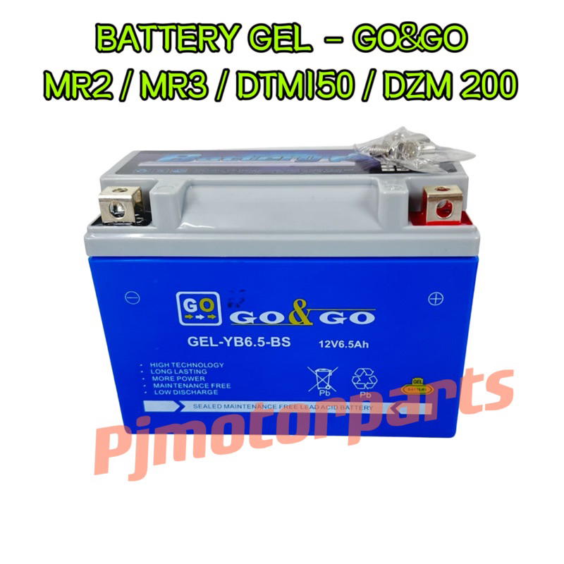 ( YB6.5-BS ) MODENAS KRISS MR2 MR3 / DEMAK DTM150 DTM 150 / DZM200 DZM ...