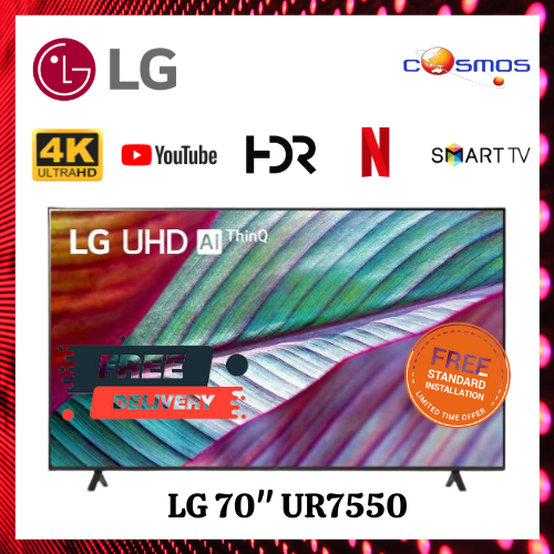 LG 70" UR75 HDR10 4K Smart TV LG-70UR7550 (2023) | Shopee Malaysia