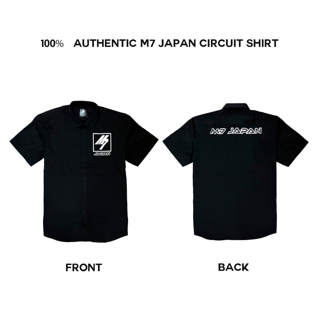 💯% Authentic M7 Japan Circuit Shirt | Shopee Malaysia