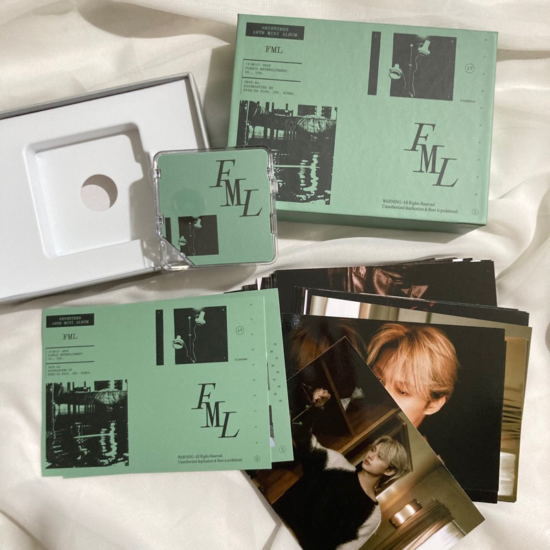 Seventeen SVT FML kihno kit unsealed album loose without random ...