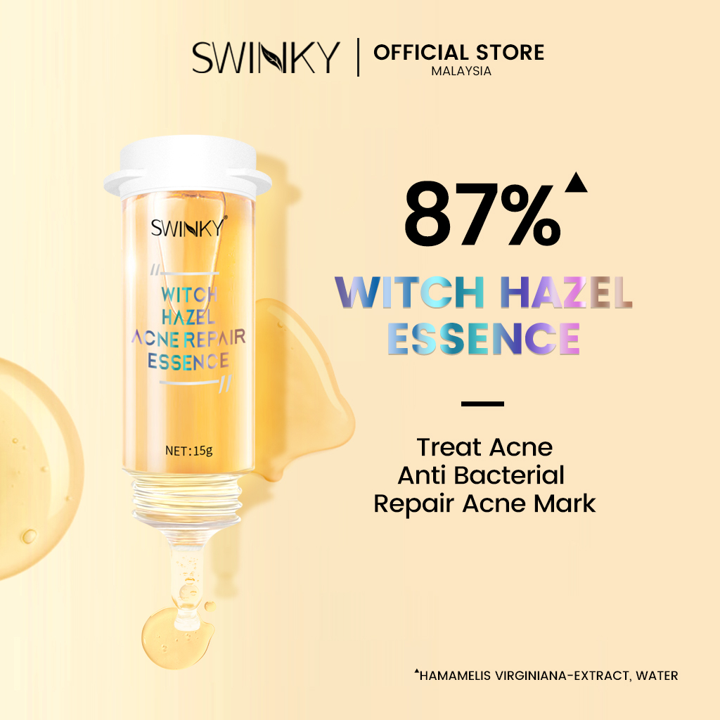 [New Launch] SWINKY Witch Hazel Acne Repair Essence 15g Acne Serum Spot ...