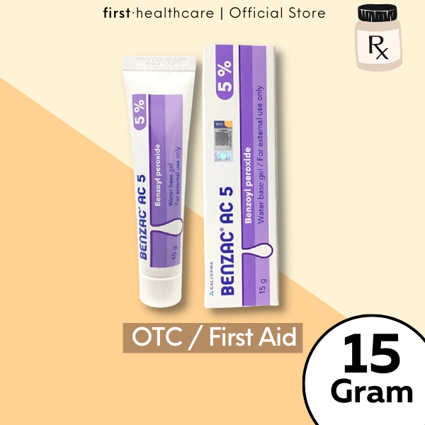 [READY STOCK!] Benzac AC Gel 5% Benzoyl Peroxide Water Base Gel For The ...