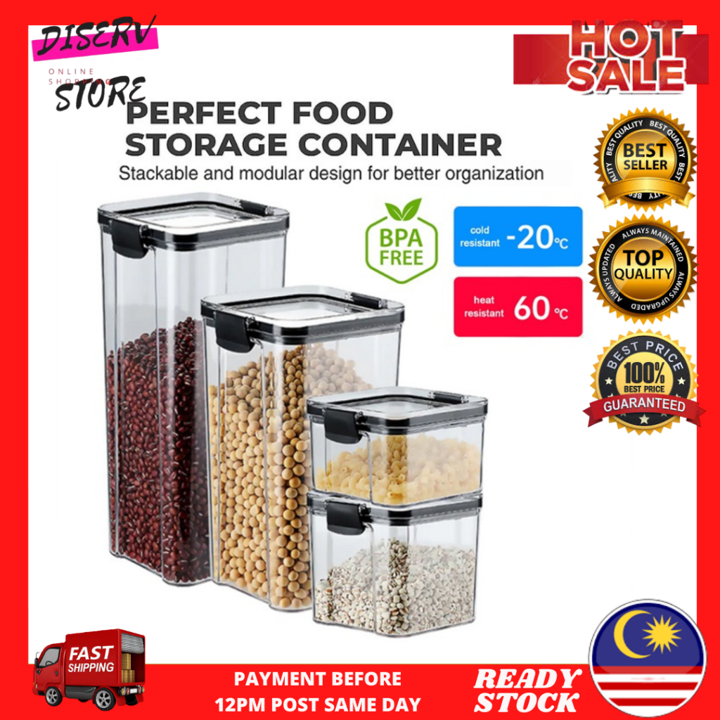 Food Storage Container Plastic Kitchen Refrigerator Noodle Box Storage ...