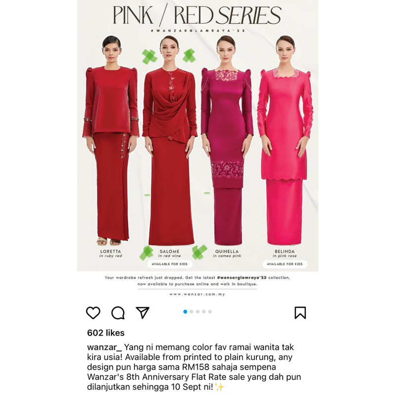 Baju pattern brand wanzar | Shopee Malaysia