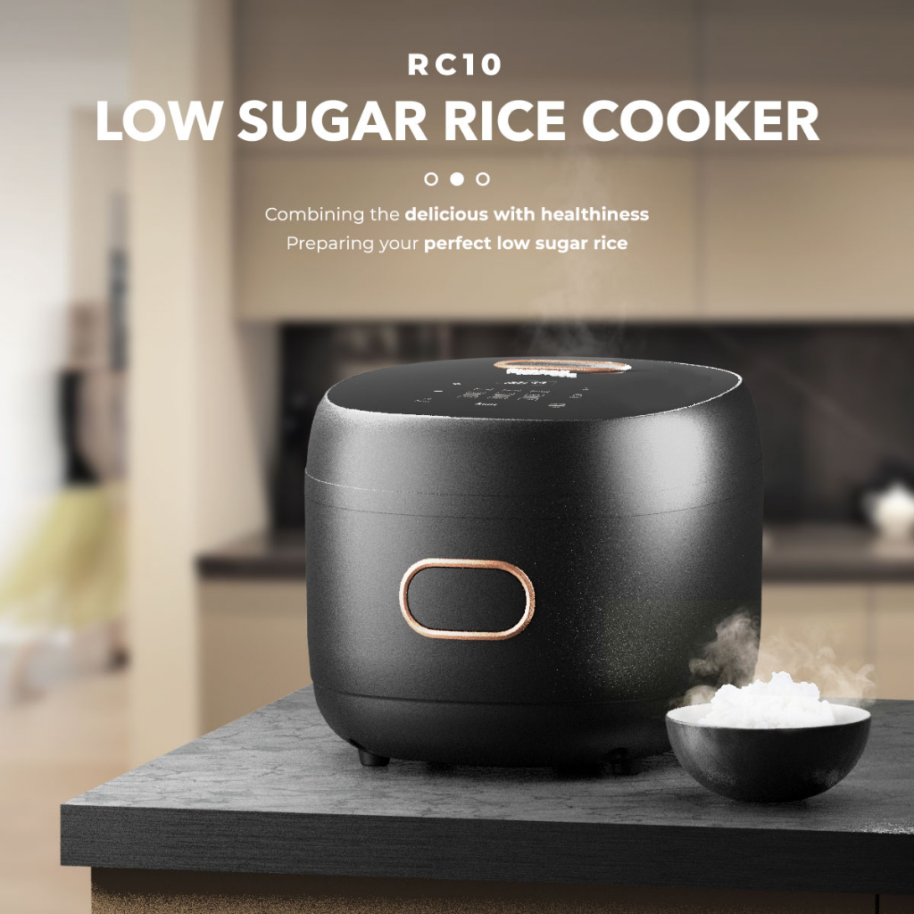 Russell Taylors Digital Low Sugar Rice Cooker (1.8L) RC10 | Shopee Malaysia
