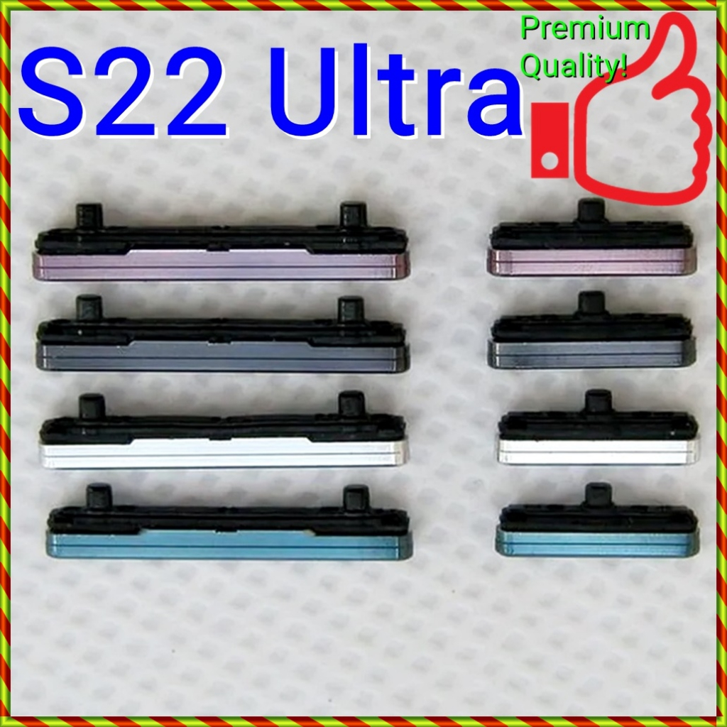 (4 Colors) NEW ORI On /Off Power Volume Side Buttons Set for Samsung ...