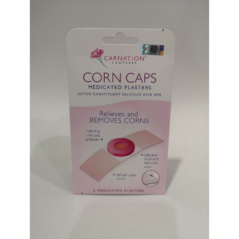 Carnation Corn Caps Medicated Plaster 5's | Shopee Malaysia