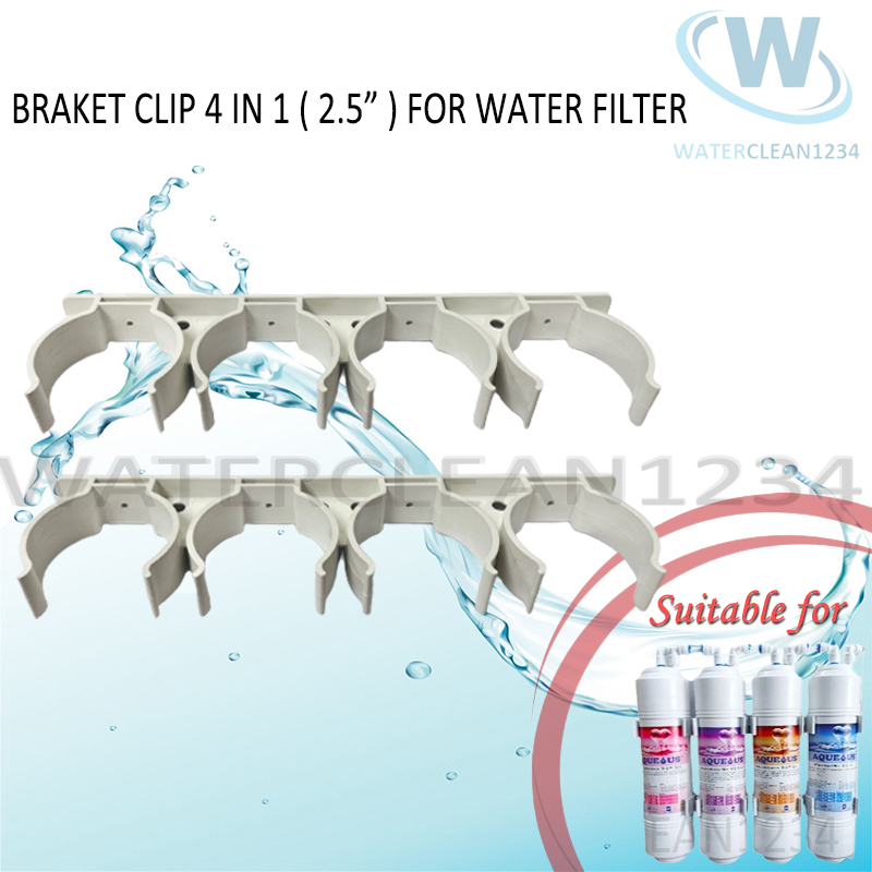 4 in 1 Water Filter Thick Wall Mount Clip Bracket Clips | Shopee Malaysia