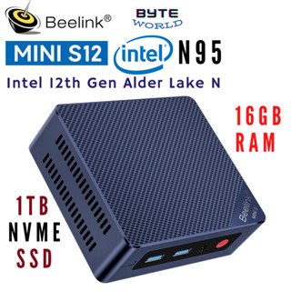 Beelink Mini S12 Intel N95 Mini PC Windows 11 DDR4 16GB RAM 1TB SSD ...