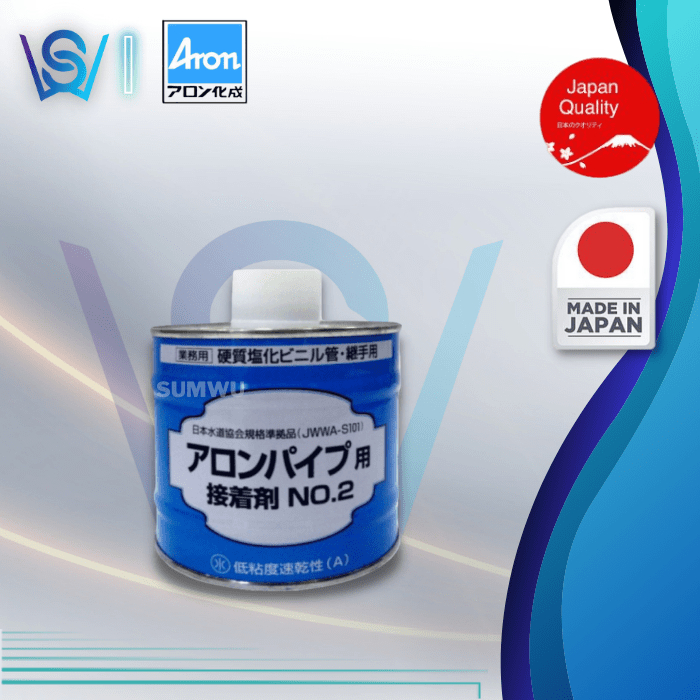 JAPAN ARON NO.2 PVC SOLVENT 500G ASC500 High Quality Gum adhesive paste ...