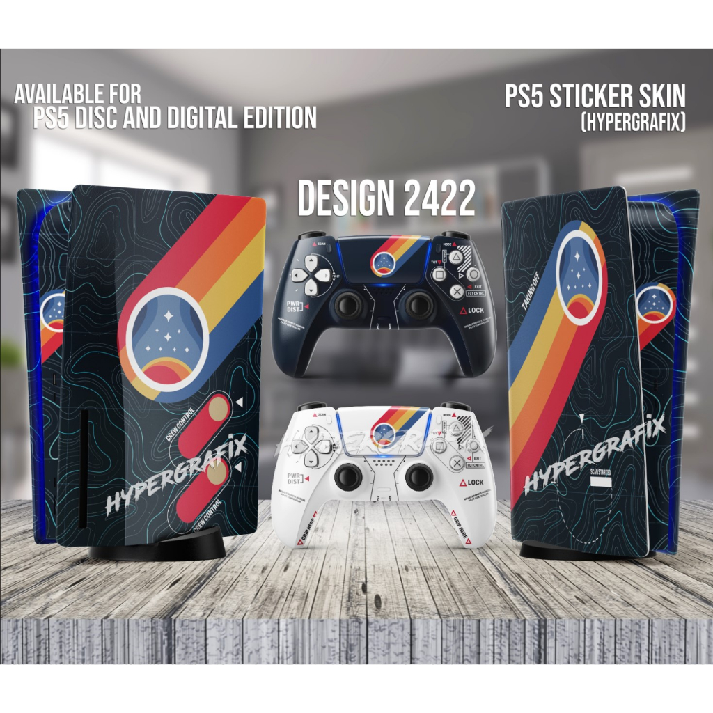 PS5 PLAYSTATION 5 STICKER SKIN DECAL 2422 | Shopee Malaysia