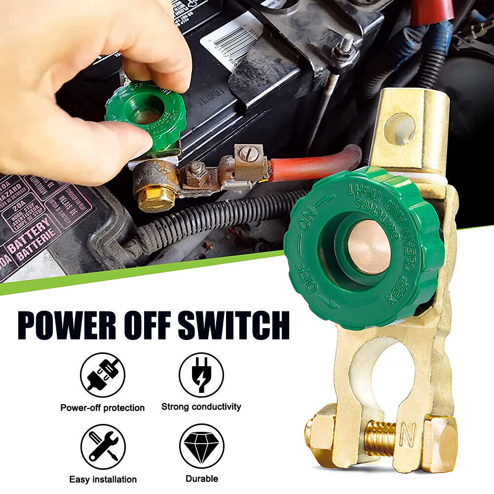 🇲🇾 Car Heavy Duty Battery Isolator Master Disconnect Cut Off Kill ...