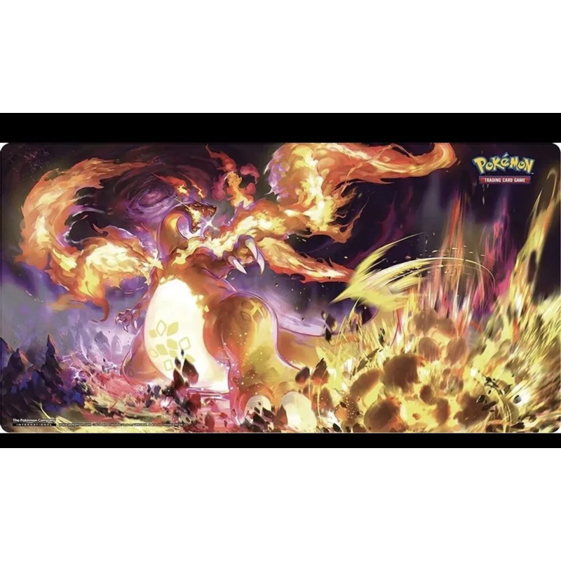 Pokemon PTCG Charizard Upc playmat new | Shopee Malaysia