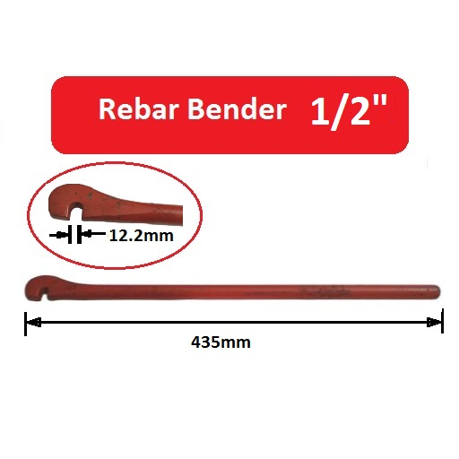 1/2 - 5/8 INCH Rebar Bender Metal Bar Bender Iron Bender Shaft Bending ...