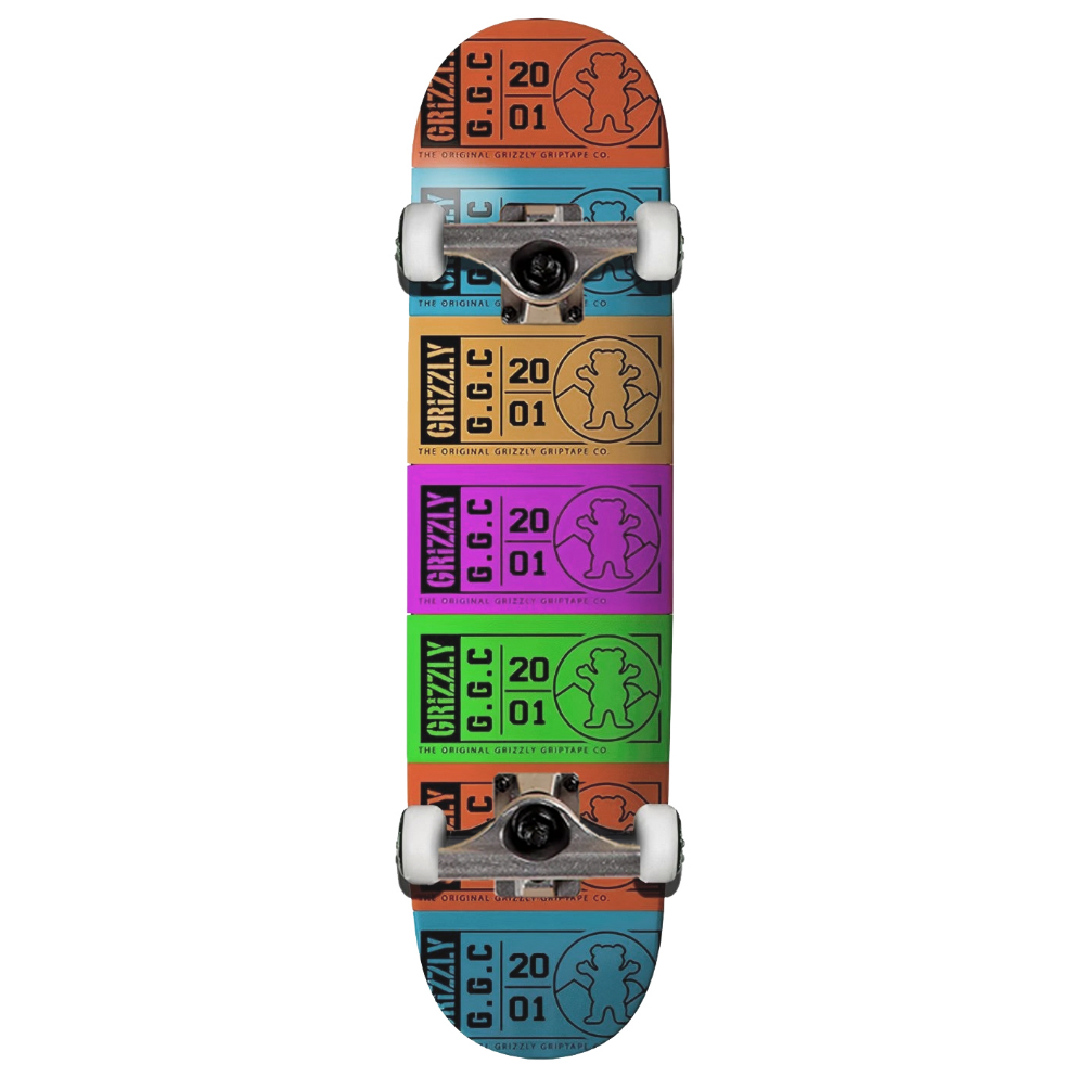 [CLEARANCE] Grizzly That's The Ticket 8.0" Complete Skateboard (7680122 ...